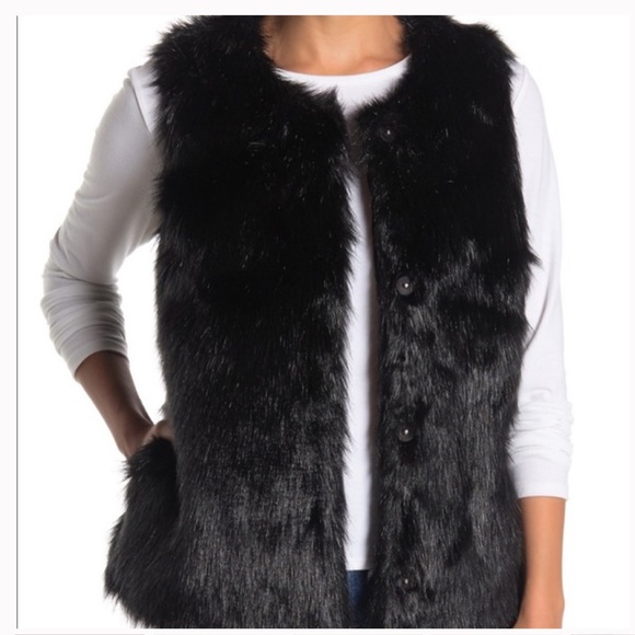 Sebby | Jackets & Coats | Nwt Sebby Collection Faux Fur Knit Sweater ...